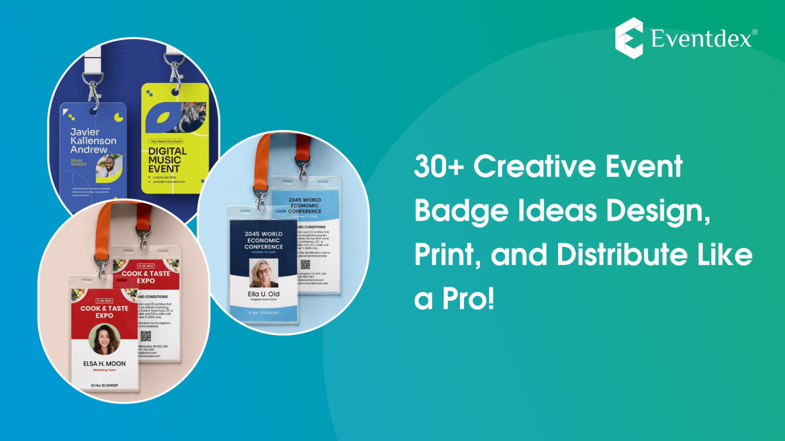 30+ Creative Event Badge Ideas Design, Print, & Distribute Like a Pro!