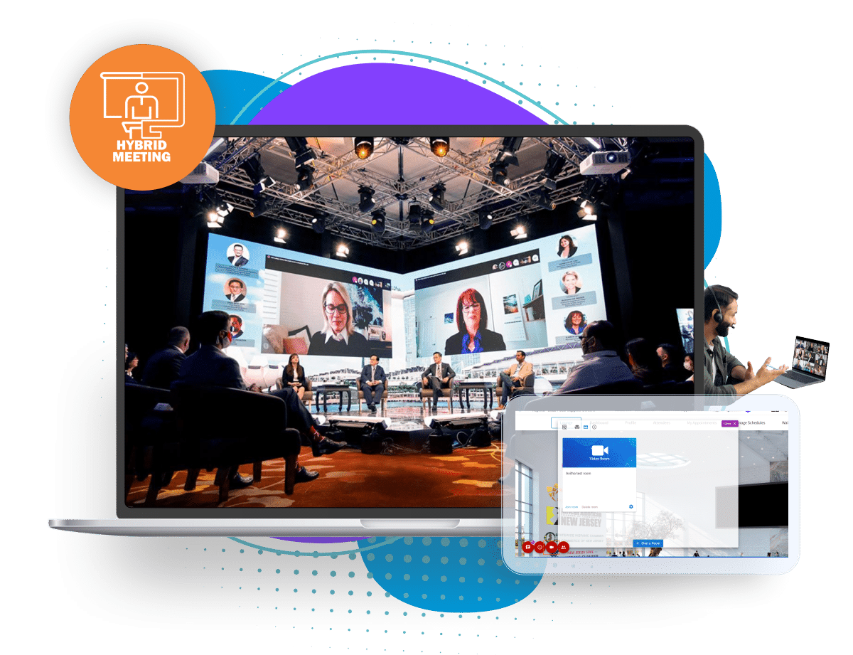 Best Hybrid Event Platform for Events, Meetings, & Conferences