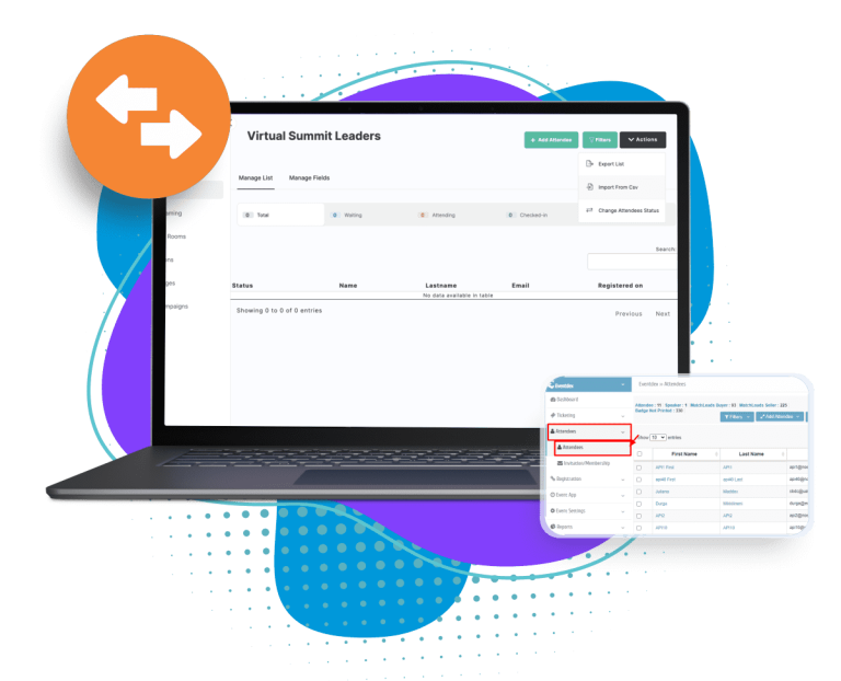 Event Guest List Management - Attendee Check-ins & Event Tracking
