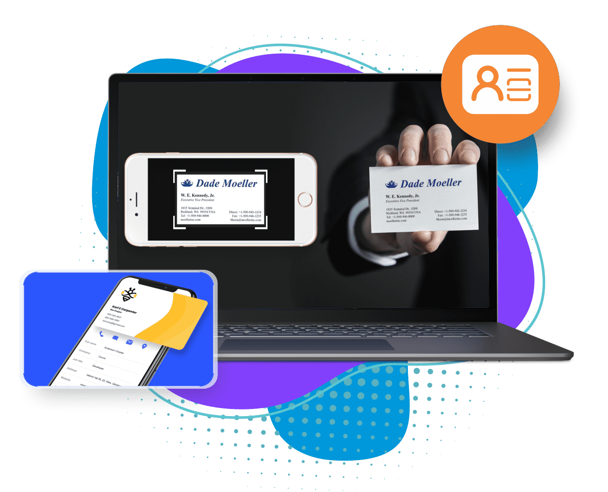 Business Card Scanner App for Trade Show Exhibitors, Expos, & Events