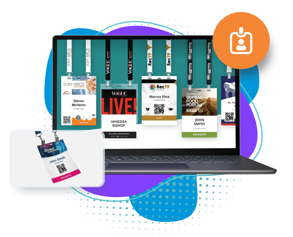 Event Badges and Lanyards for Events, Conferences & Trade Shows