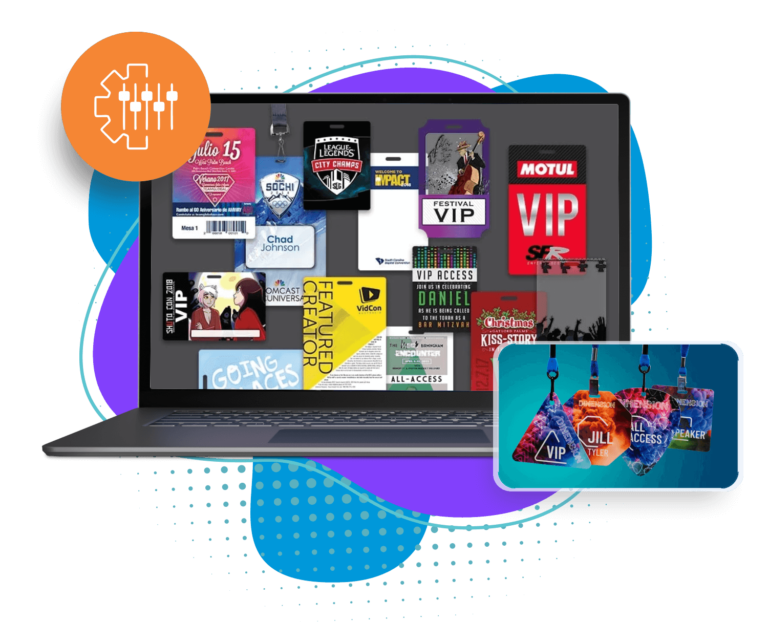 Eventdex Event Badge Designer Tool: Customize & Print Event Badges Easily