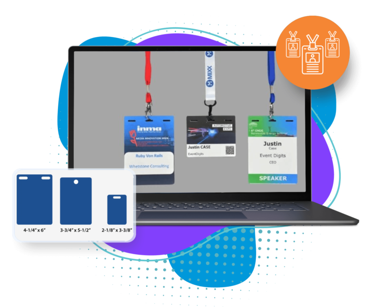 Eventdex Event Badge Designer Tool: Customize & Print Event Badges Easily